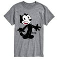 Felix the Cat - Felix With Logo - Men's Short Sleeve Graphic T-Shirt ...