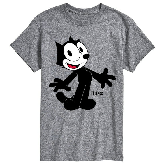 Felix the Cat - Felix With Logo - Men's Short Sleeve Graphic T-Shirt ...