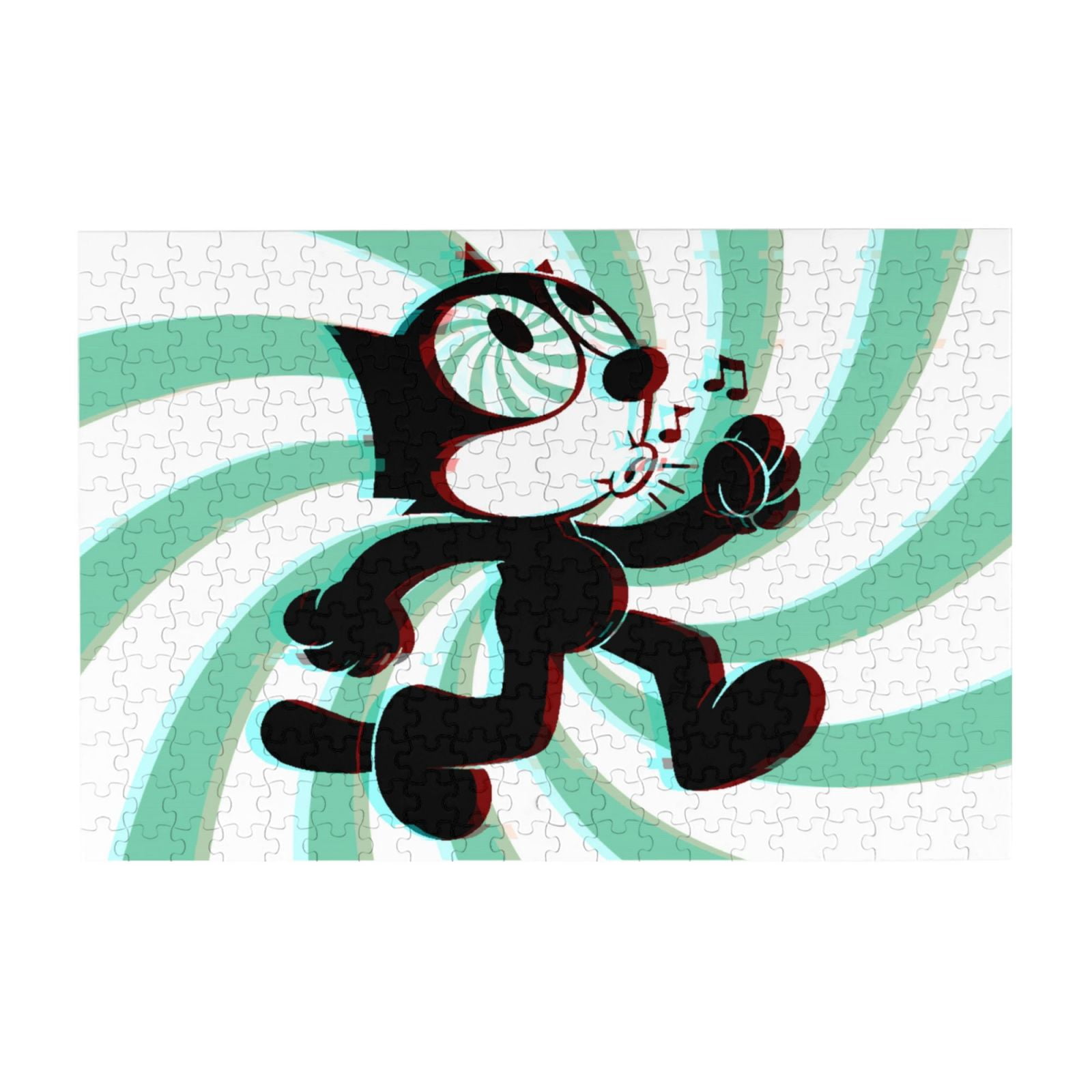 Felix the Cat Jigsaw Puzzle 300 Piece Art Puzzles for Adults Kids ...