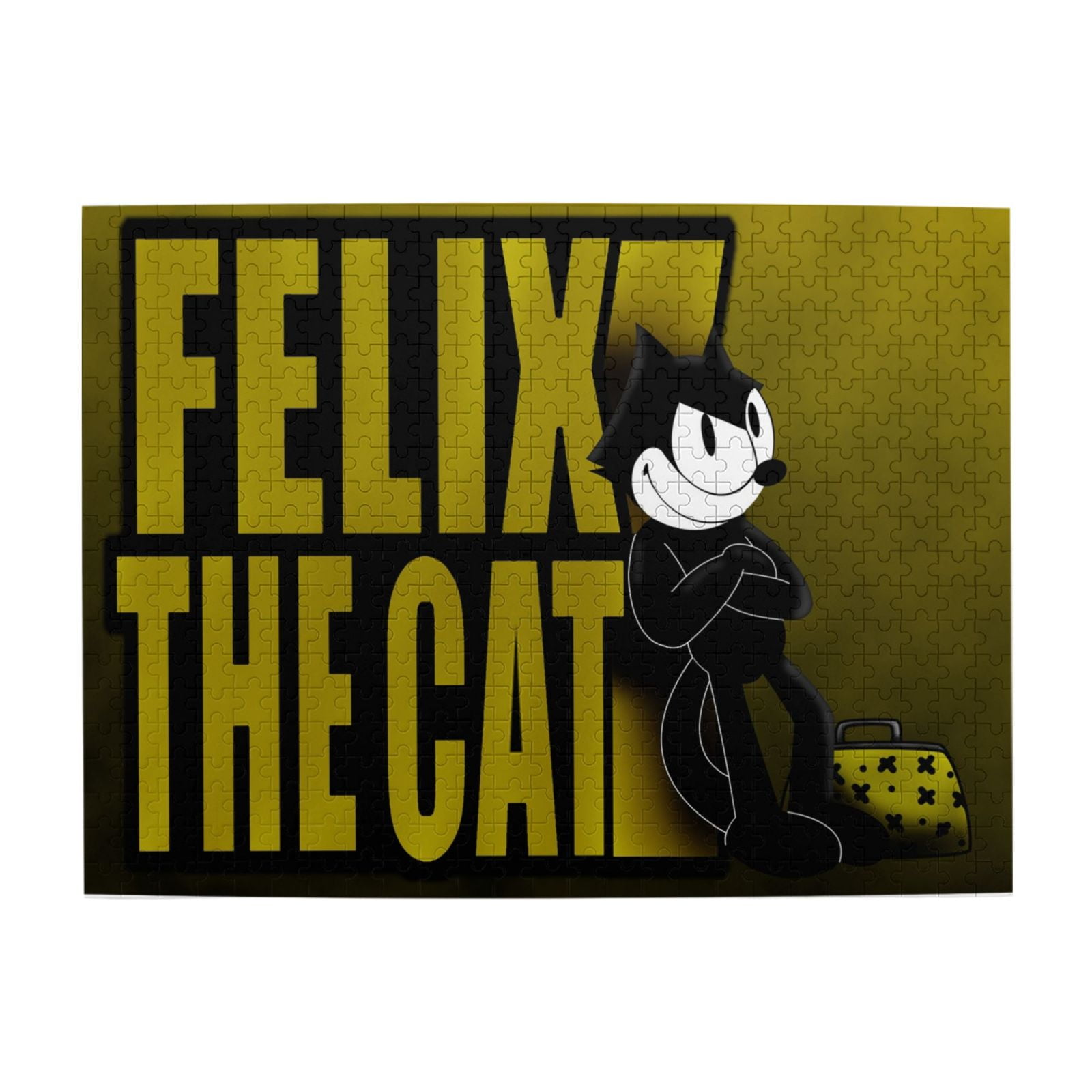 Felix the Cat Jigsaw Puzzle 500 Piece Art Puzzles for Adults Kids ...
