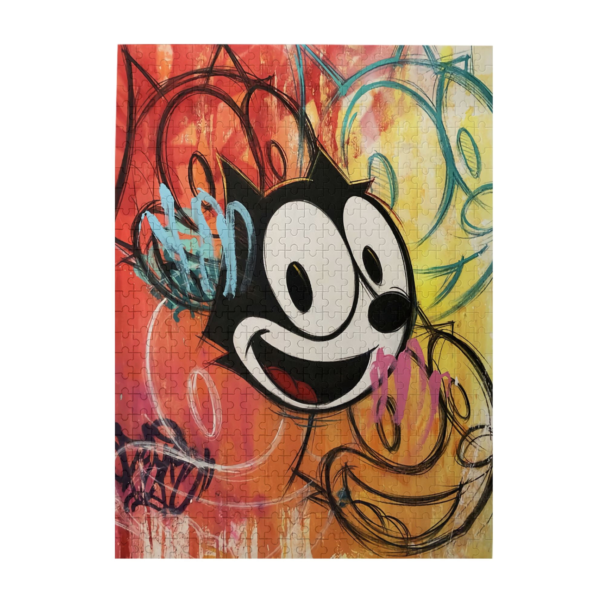 Felix the Cat Jigsaw Puzzle for Kids Adults 1000 Piece Challenging ...