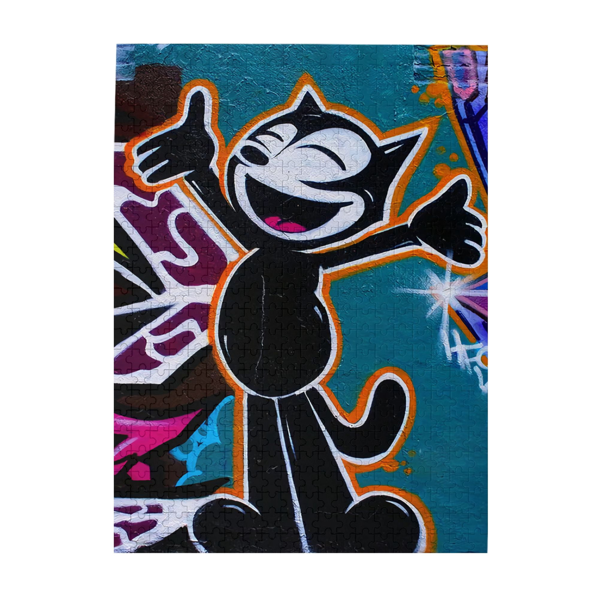 Felix the Cat Jigsaw Puzzle for Kids Adults 500 Piece Challenging ...
