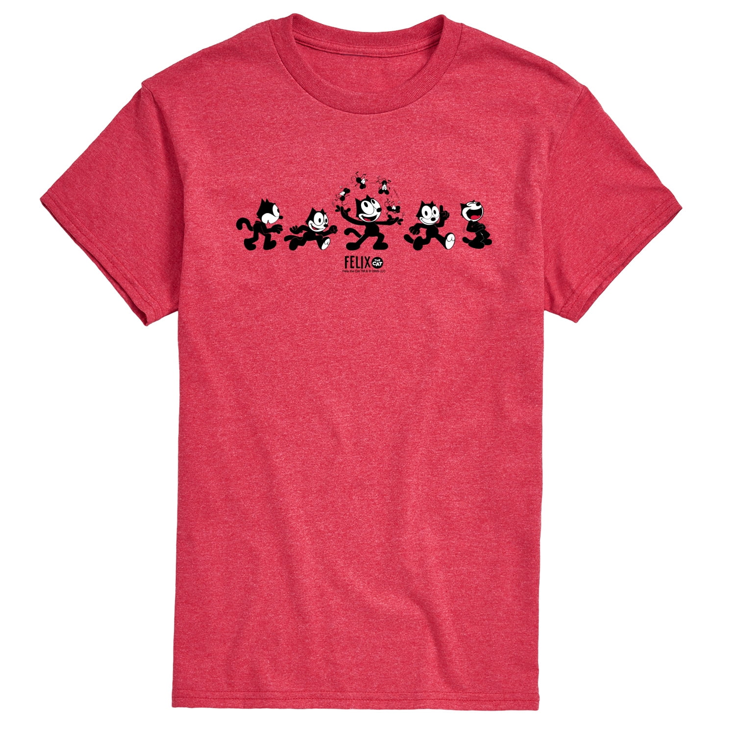Felix the Cat - Juggling Felix - Men's Short Sleeve Graphic T-Shirt ...