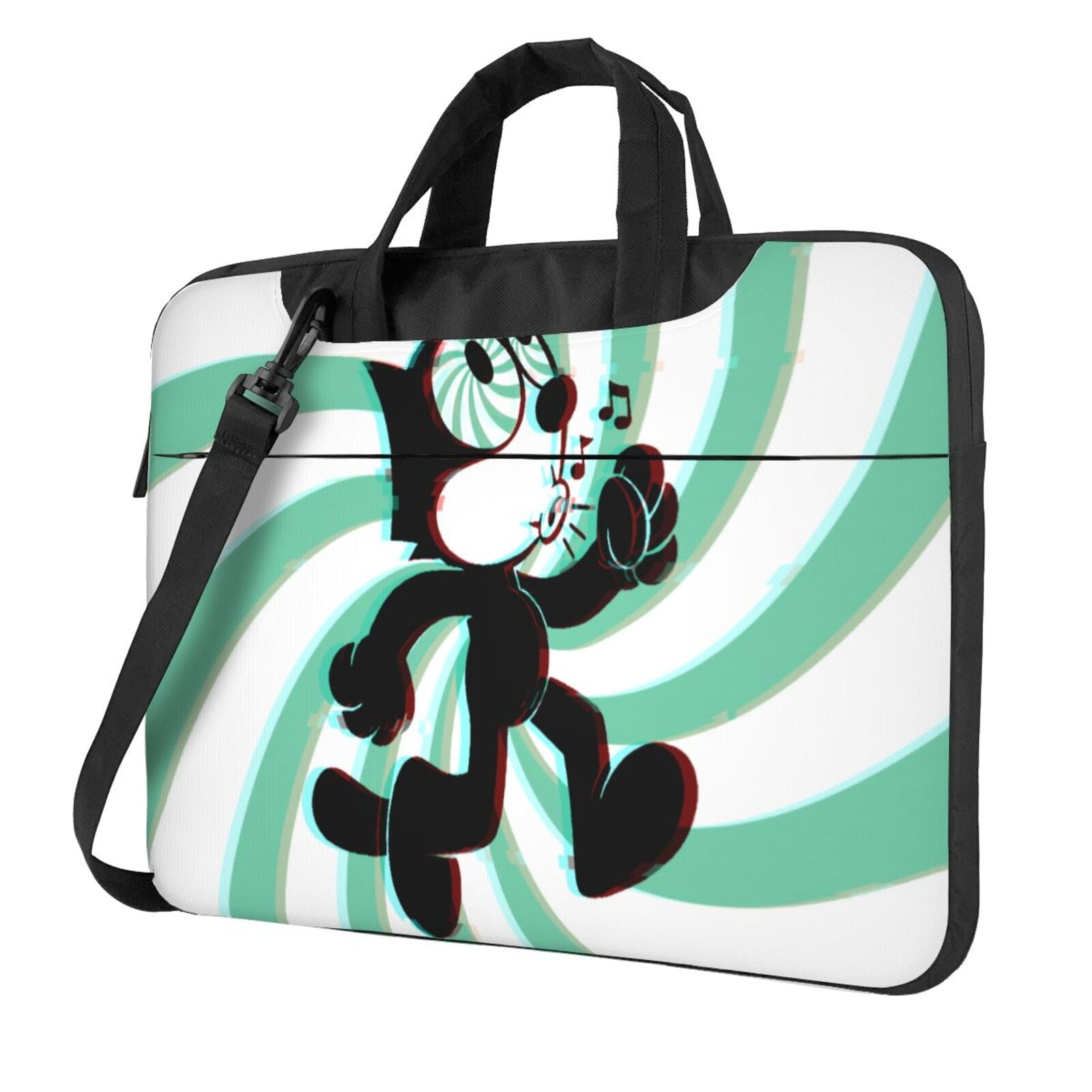 Felix the Cat Laptop Bag Case, 15.6 inch Computer Bag Laptop Shoulder ...