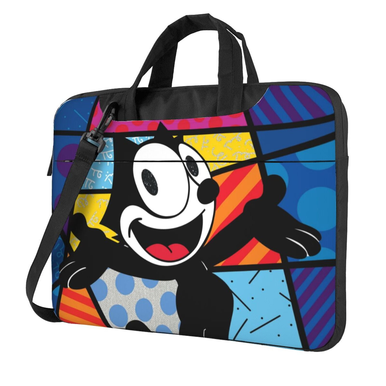 Felix the Cat Laptop Bag Case, 15.6 inch Computer Bag Laptop Shoulder ...