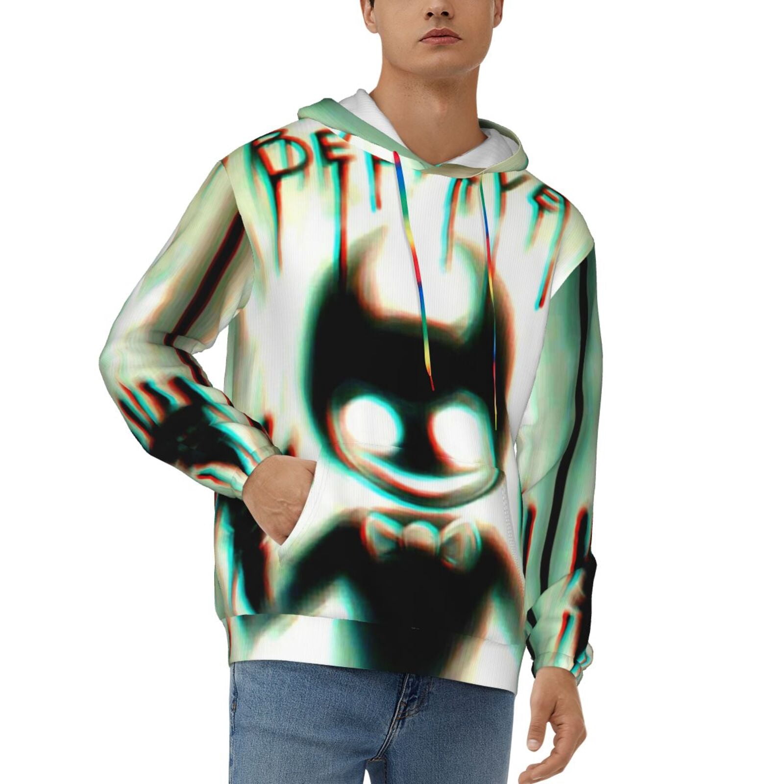 Felix the Cat Men's hoodie fall and winter trend printing casual long ...