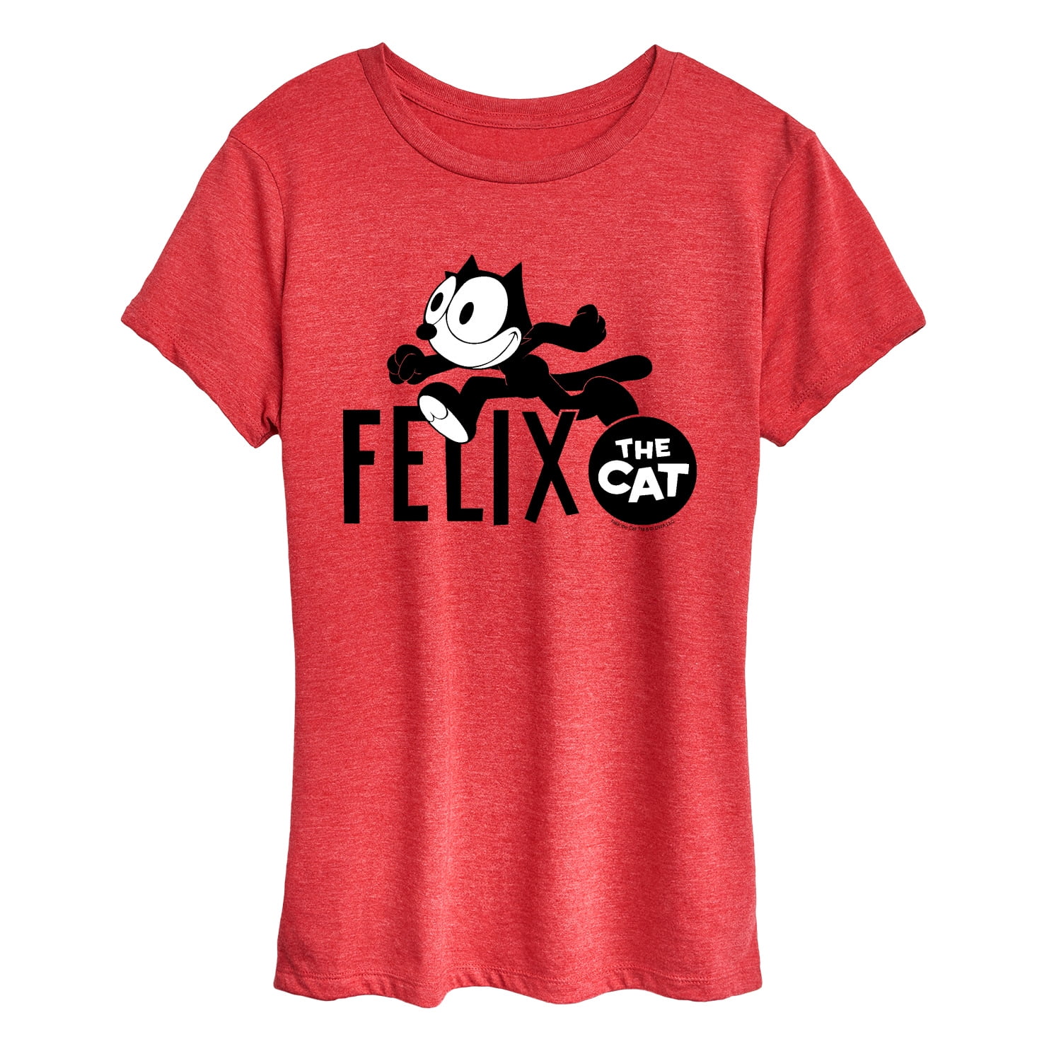 Felix the Cat - Running Felix - Women's Short Sleeve Graphic T-Shirt ...
