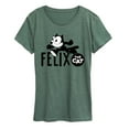 Felix the Cat - Running Felix - Women's Short Sleeve Graphic T-Shirt ...