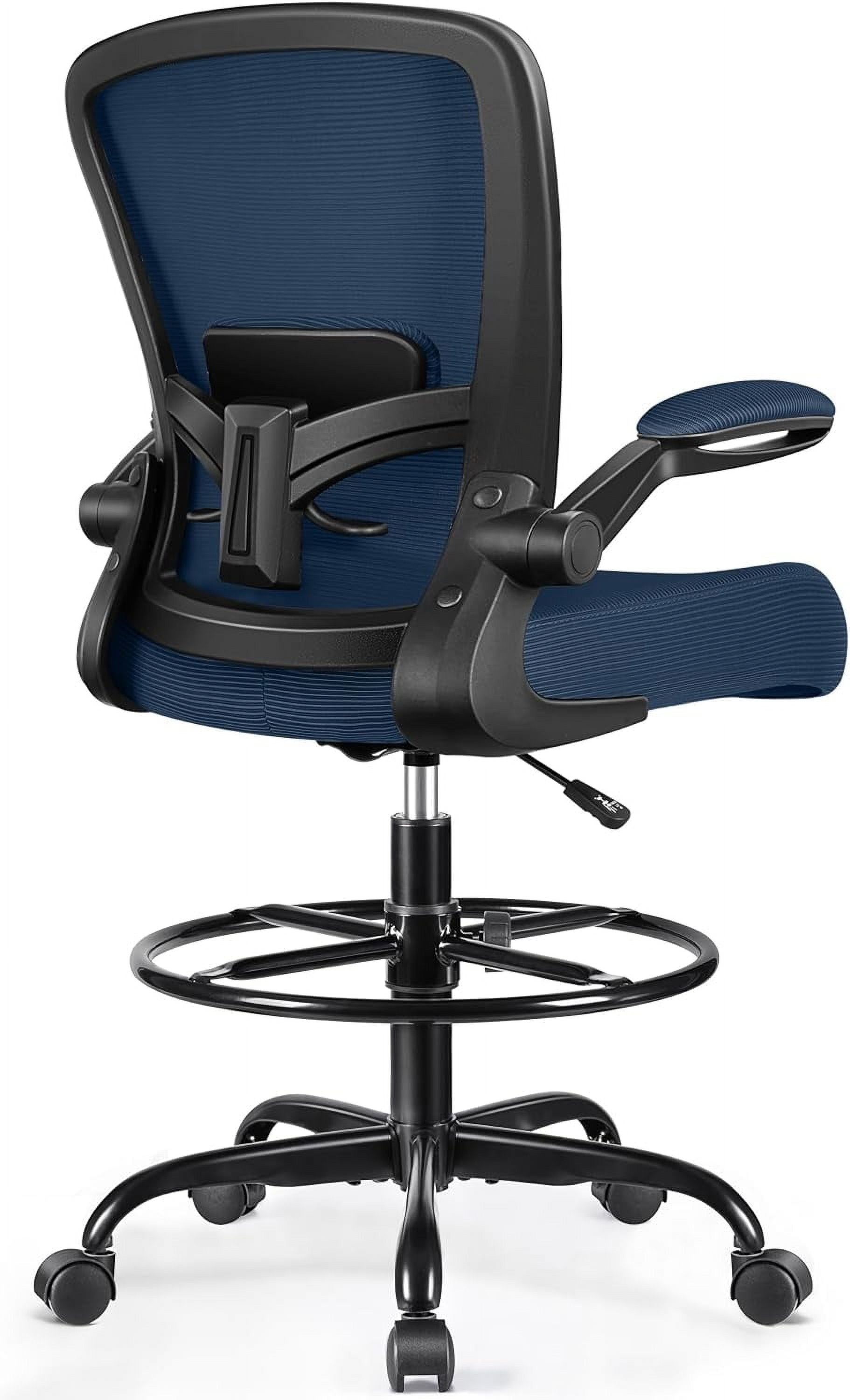 FelixKing Drafting Chair Ergonomic Tall Office Chair, Breathable Mesh ...