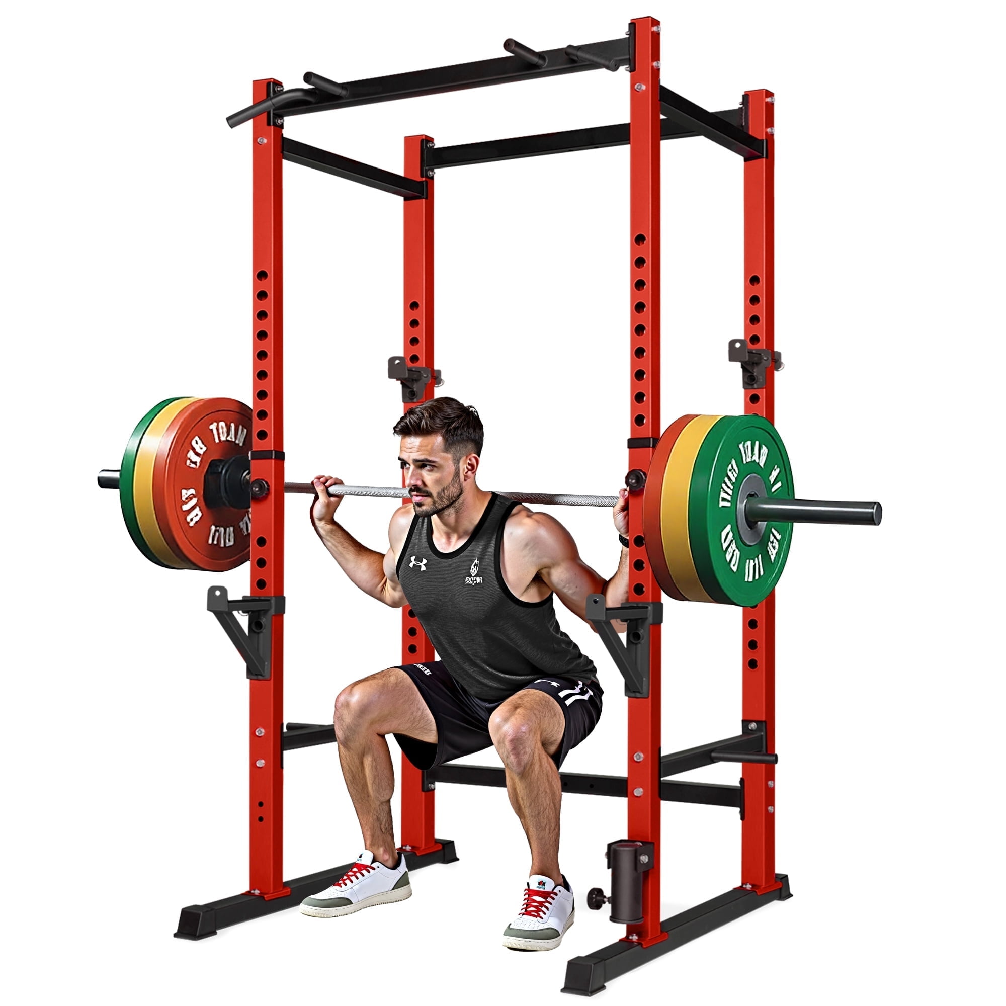 FelixKing Power Rack, 660 - LBS Weight Capacity, Adjustable Home Gym ...