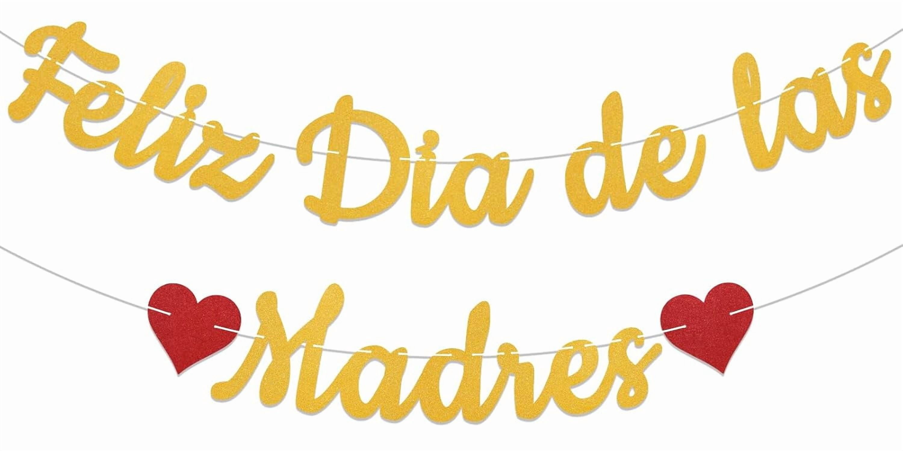Feliz Día De Las Madres Banner - Spanish Mother's Day Decorations ...