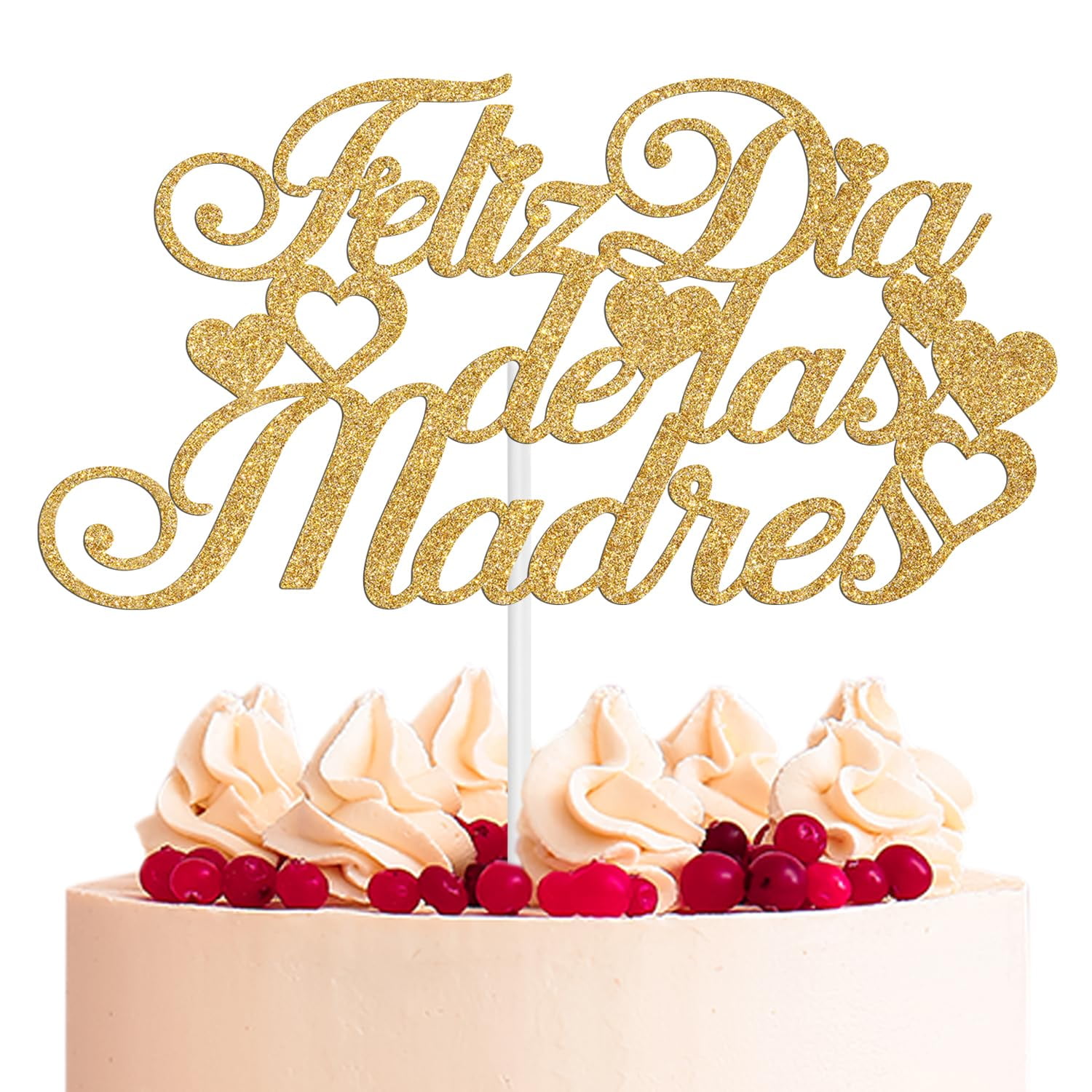 Feliz Dia De las Madres Cake TVS1 Topper, Spanish Best Mom ever/Feliz ...