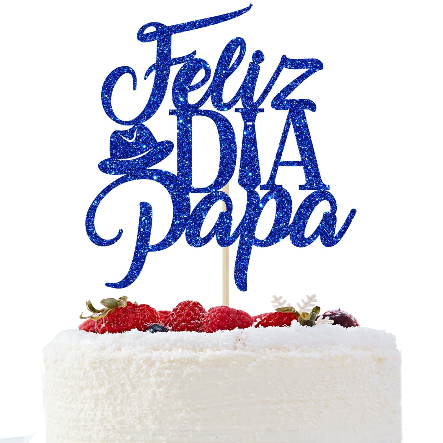 Feliz Dia Papa Cake Topper, Happy BSL1 Father’s Day Cake Decorations ...