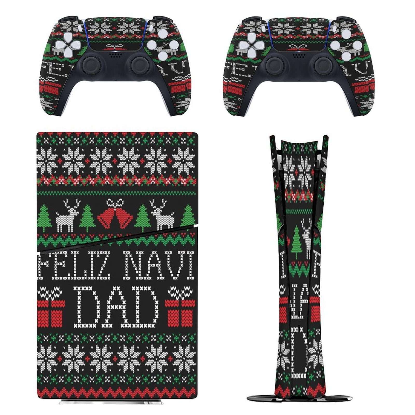 Feliz Navi Dad Funny Christmas Ugly PS5/PS5 Pro/PS5 Slim Digital Disc ...