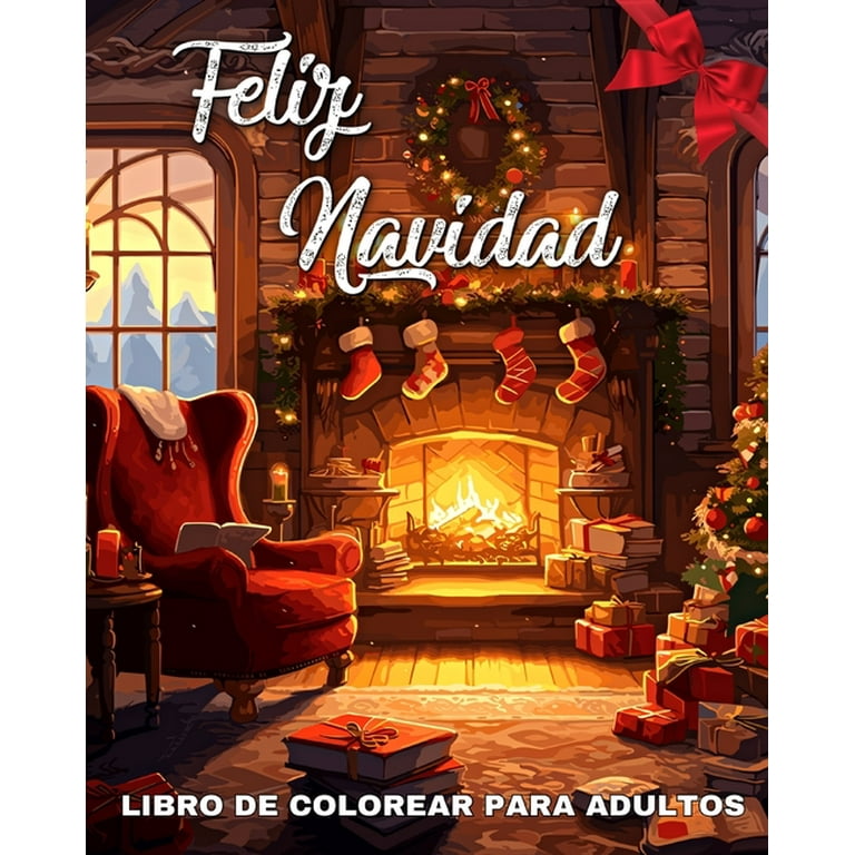 Dibujos Para Colorear De Feliz Navidad Para Adultos