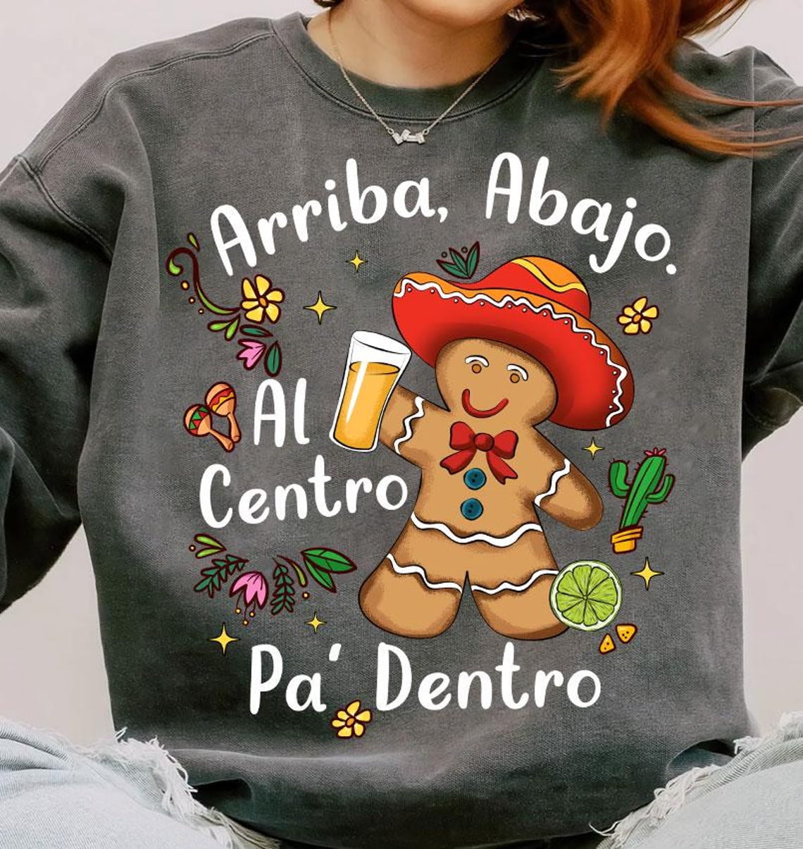 Feliz Navidad Mexican Gingerbread with Sombrero Winter Holiday ...