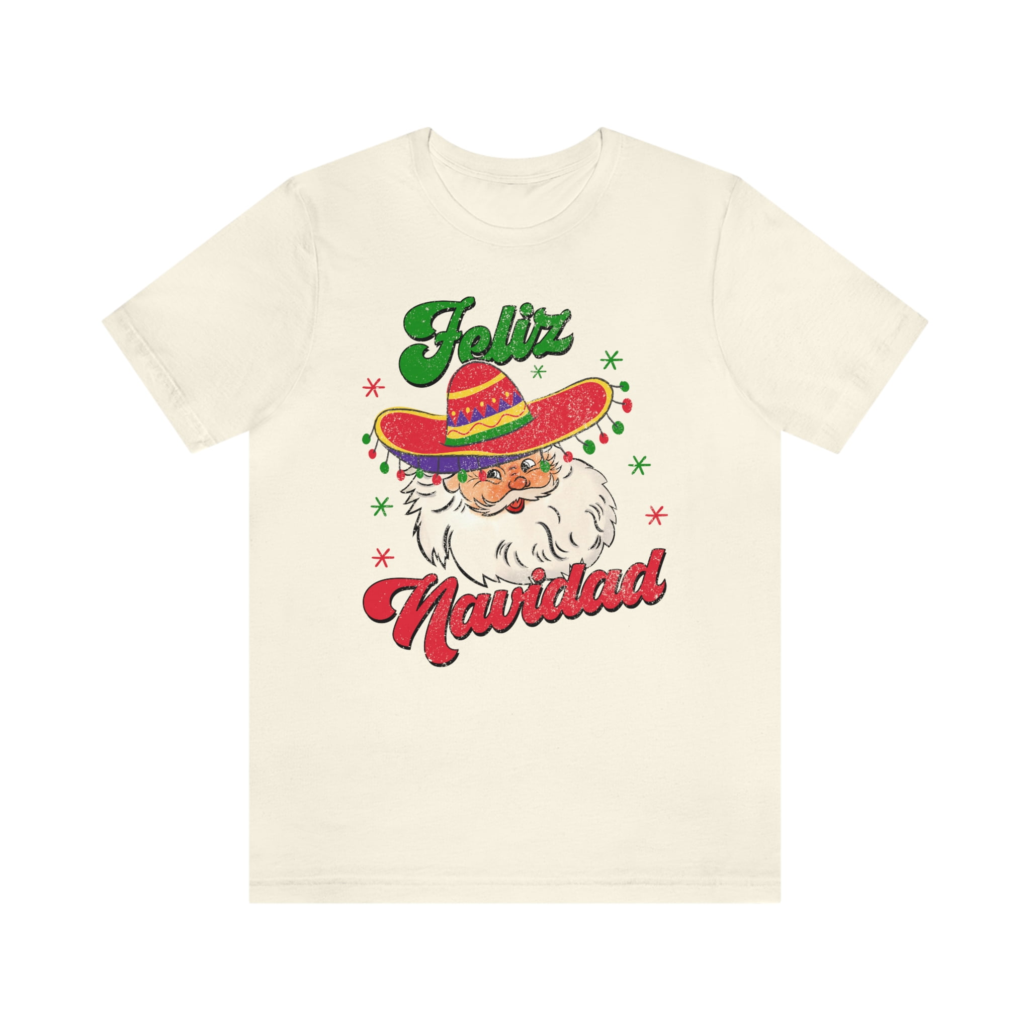 Feliz Navidad Shirt Spanish Christmas Shirt Mexican Santa Shirt ...