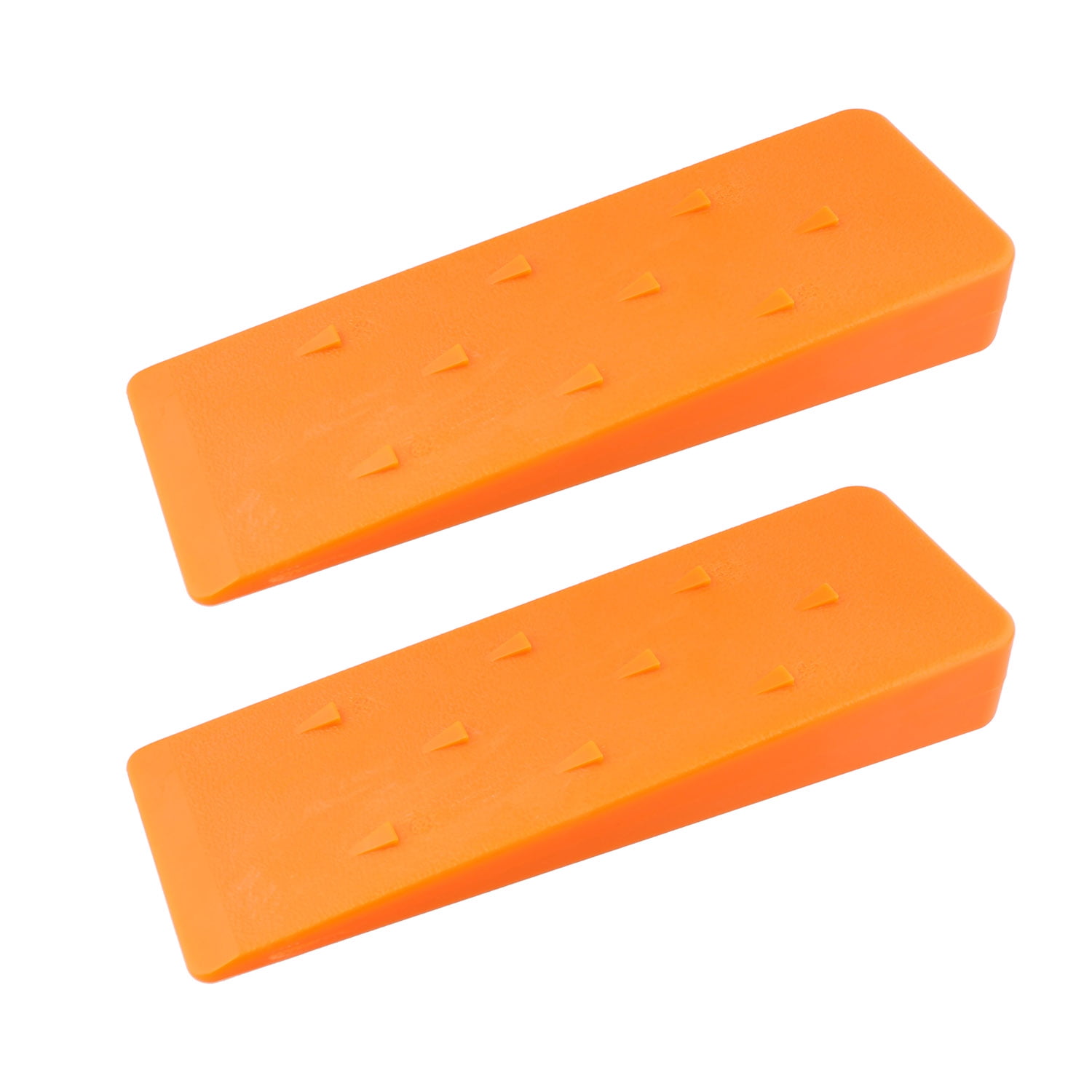 Felled Spiked Felling Wedges, Tree Cutting 8" Orange Plastic Wedges - 2 ...