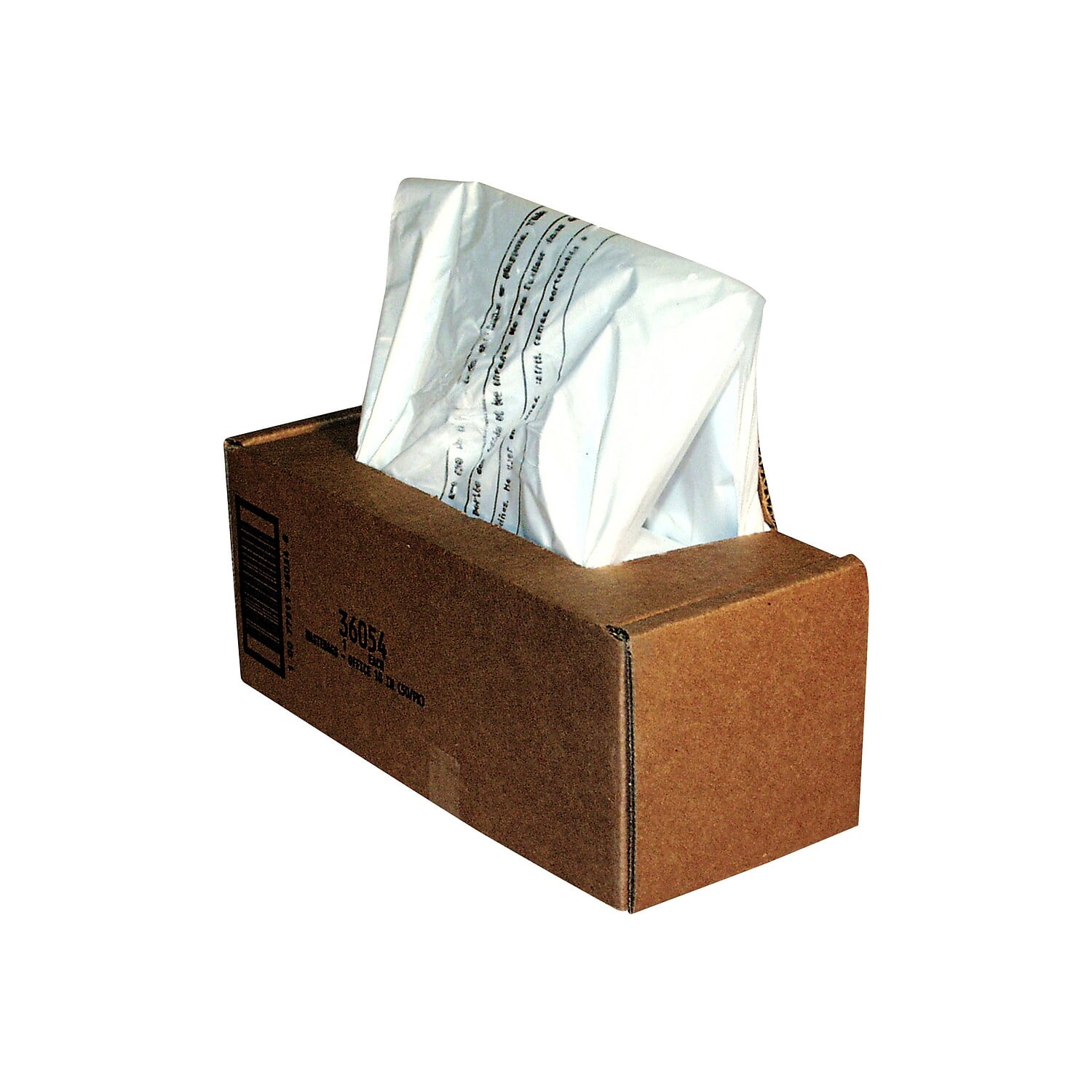 Fellowes Powershred Paper Trash Shredder Waste Bags, 14-20 gal Capacity ...