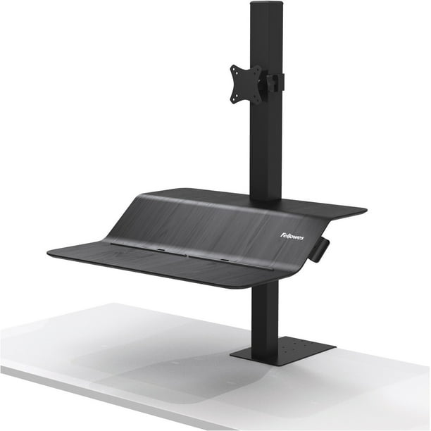Fellowes 8080101 Lotus Ve Sit-Stand Workstation - Desk Mount For Lcd ...