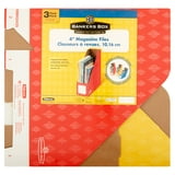 Fellowes Banker's Box 4" Magazine File, Primary Colors, 3pk - Walmart.com