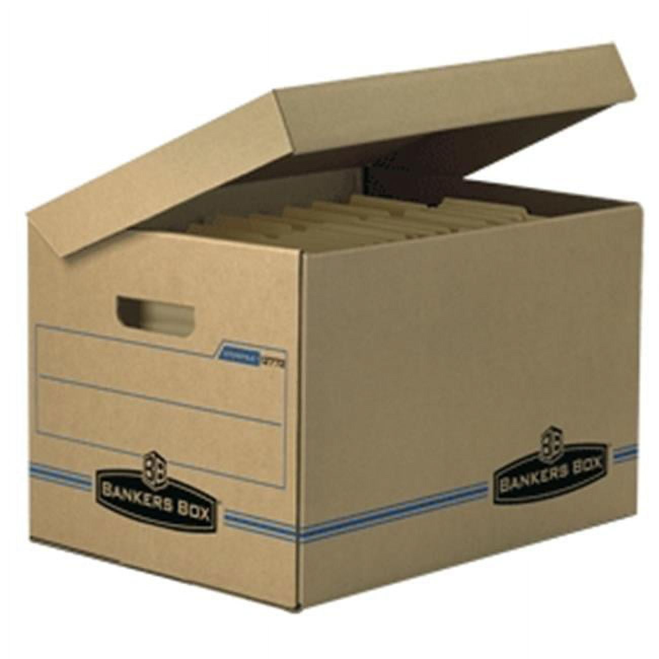 Fellowes Bankers Box Recycled Storage Box Brown 10x12x15 Pack Of 12 ...