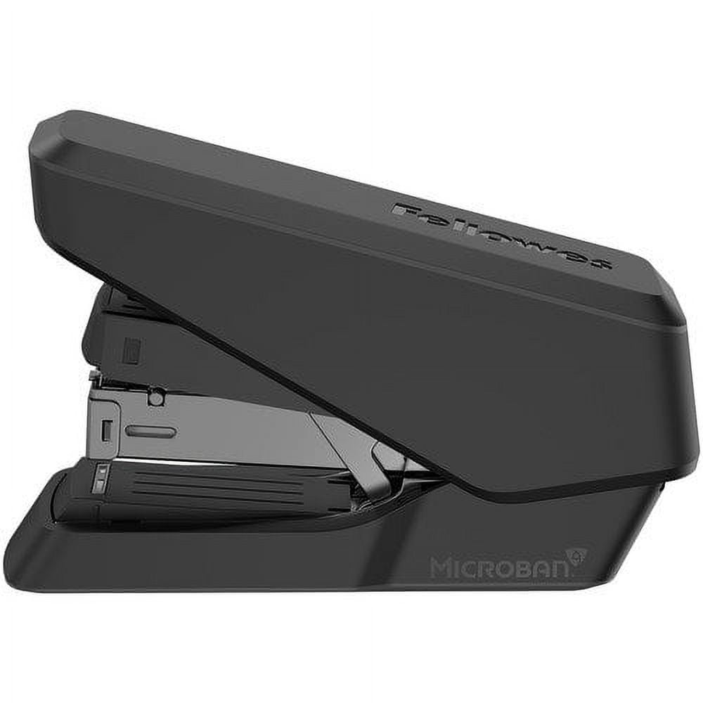 Fellowes® EasyPress Half Strip Stapler, 40 Sheet Capacity, Black, EA ...