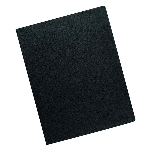 Fellowes Expressions Linen Presentation Covers - Oversize, Black, 200 ...