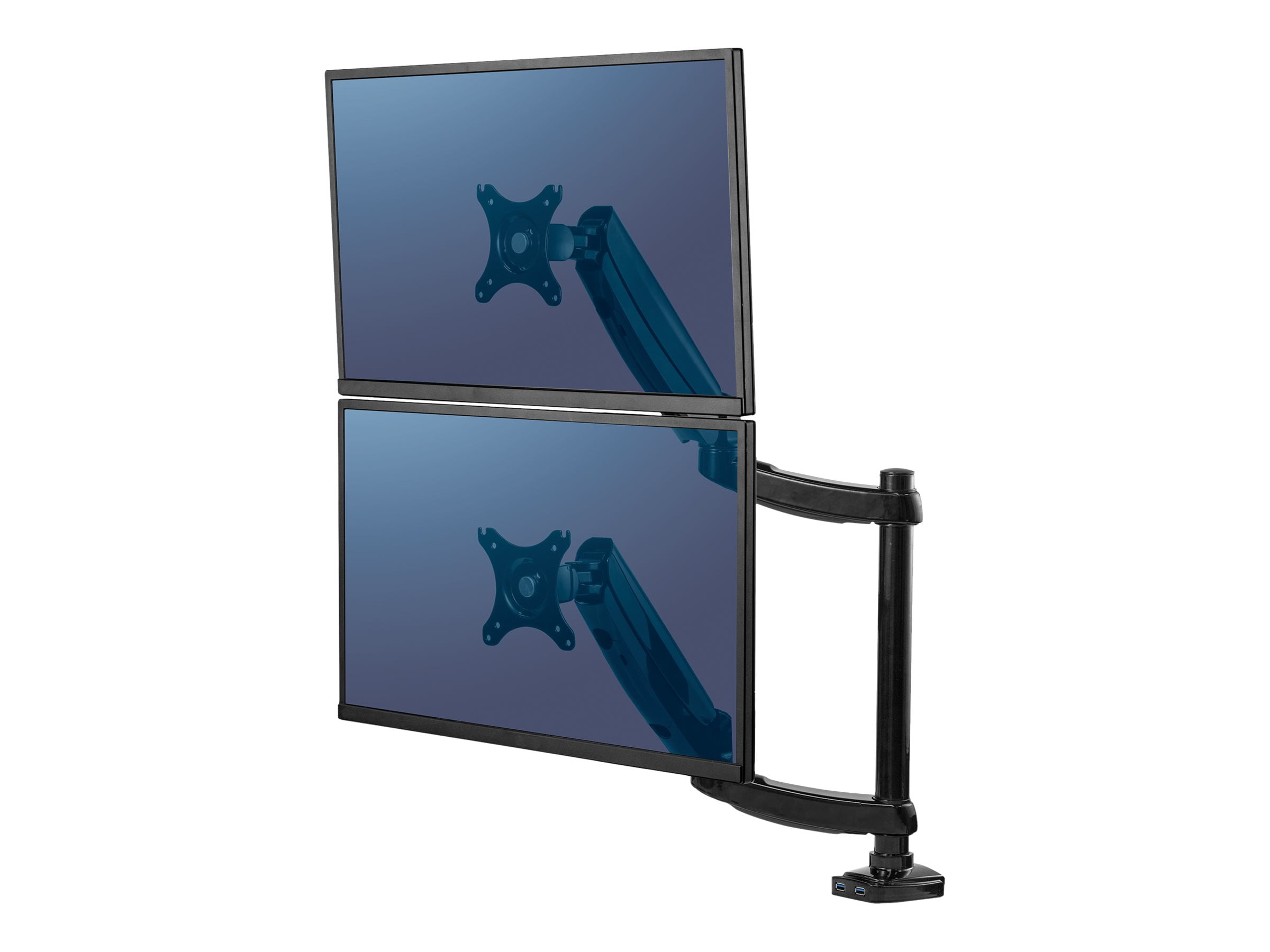 Fellowes 8043401 Platinum Series Dual Stacking Monitor Arm - Walmart.com