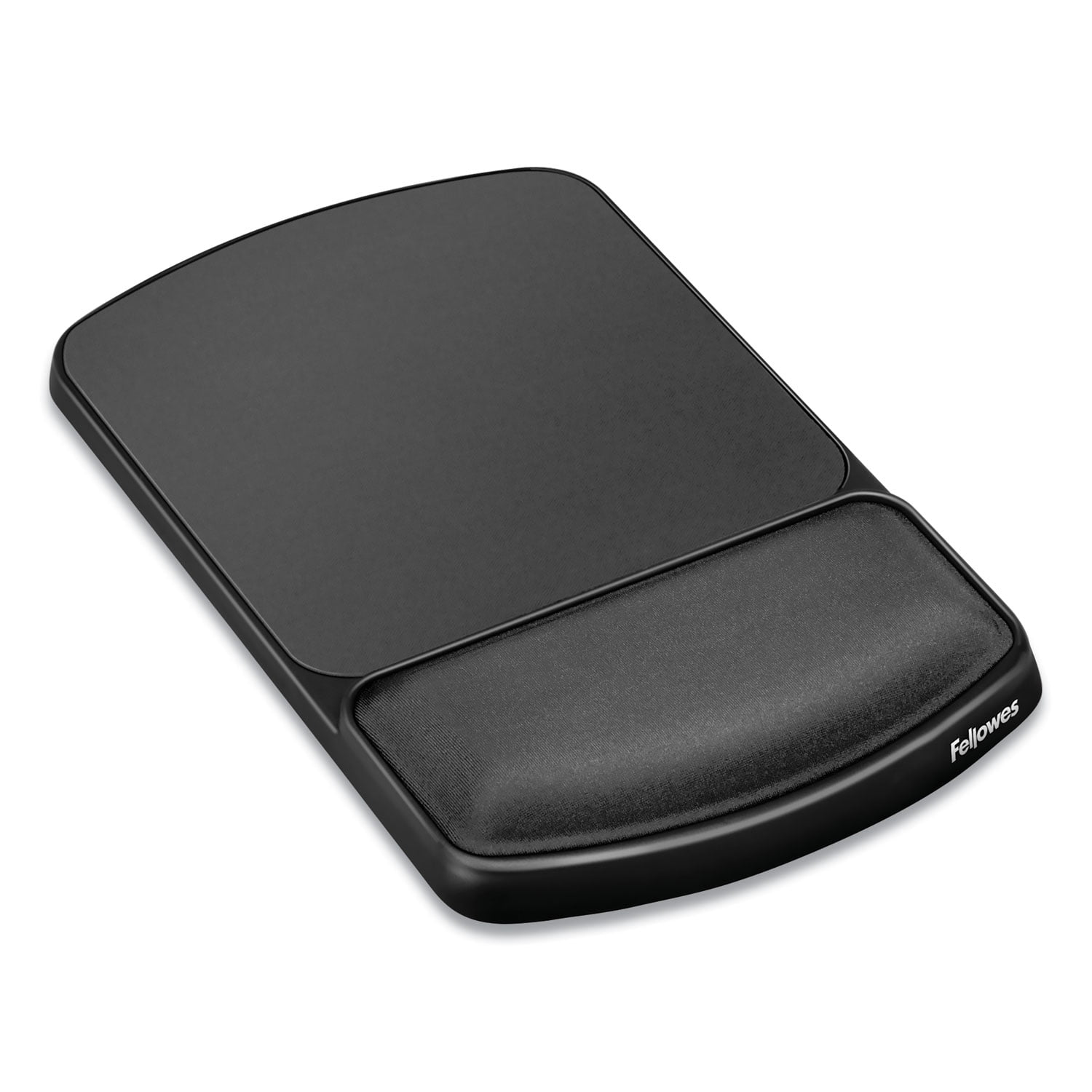 Fellowes, Gel Mouse Pad with Wrist Rest, 6.25x10.12, Graphite/Platinum ...