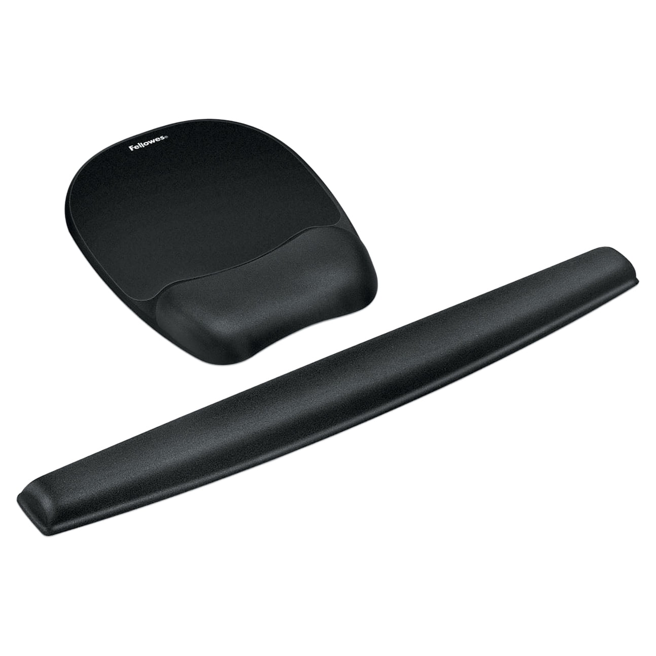 Fellowes® Gel Wrist Rest/Mouse Pad, Fabric, Black - Walmart.com