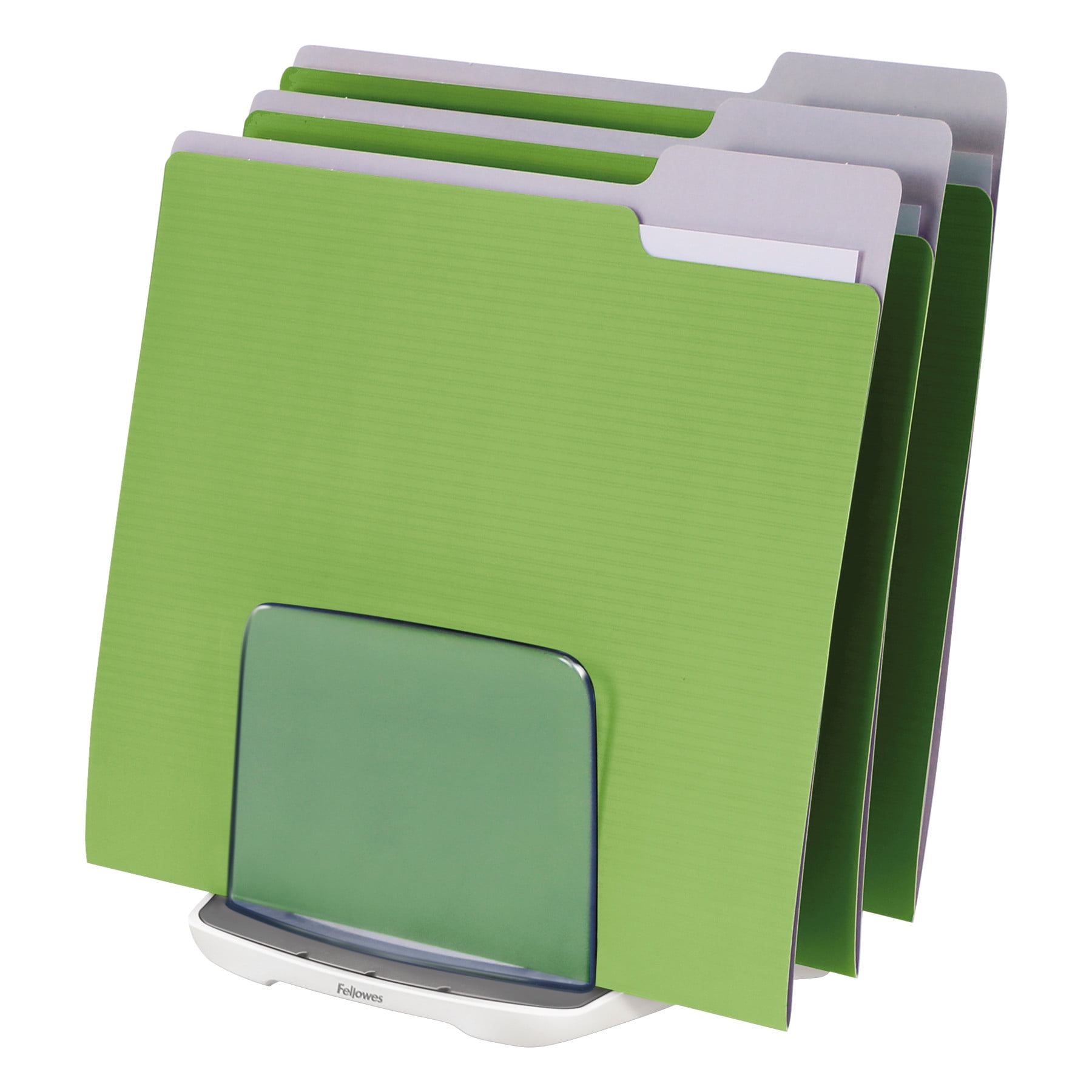 Fellowes I-Spire Series File Station, 3 Sections, 7 11/16 x 5 1/2 x 6 ...