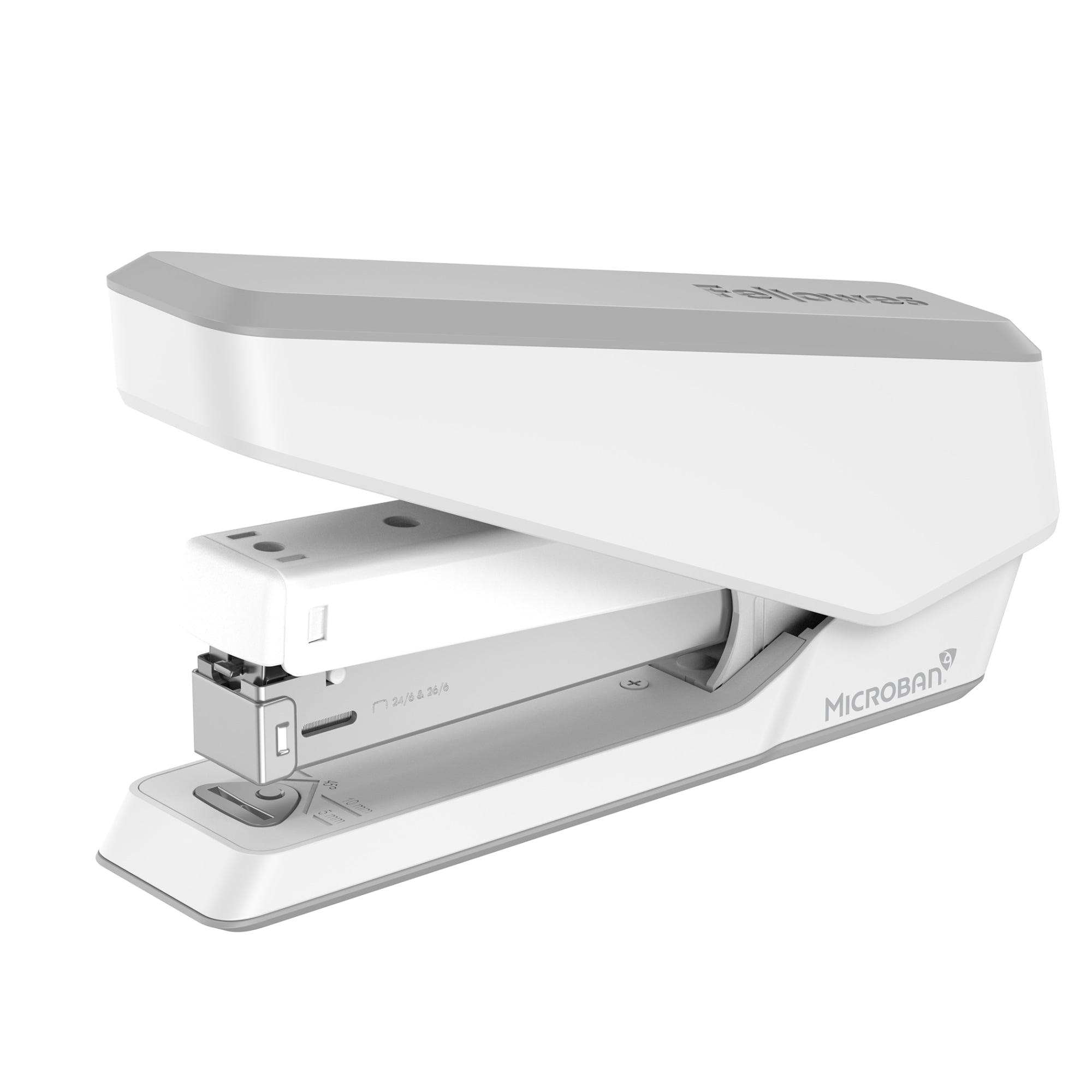 Fellowes® LX850 Full-Strip EasyPress™ Desktop Stapler with Technology ...