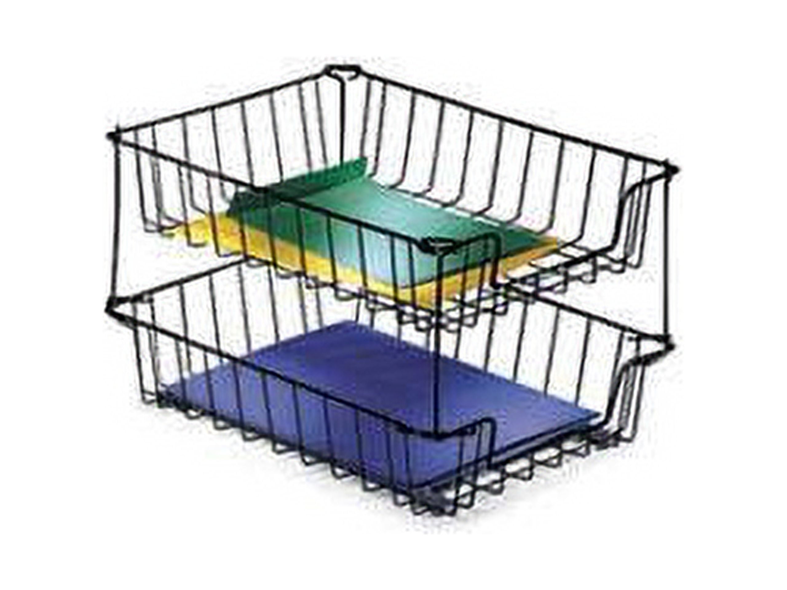 "Fellowes Stackable Desktop Metal Wire 3"" Paper Organizer, Office ...