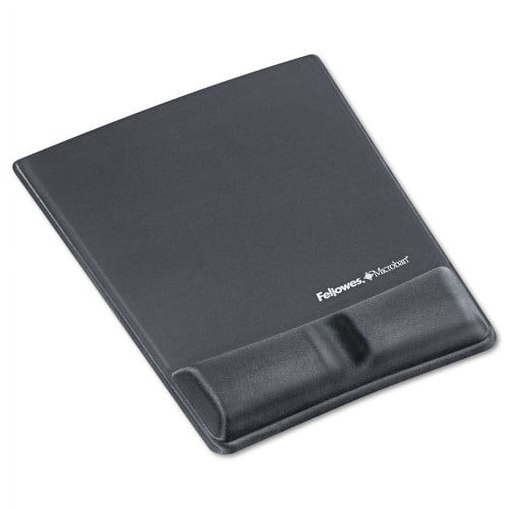 Fellowes Memory Foam Wrist Support with Attached Mouse Pad, 8.25 x 9.87 ...