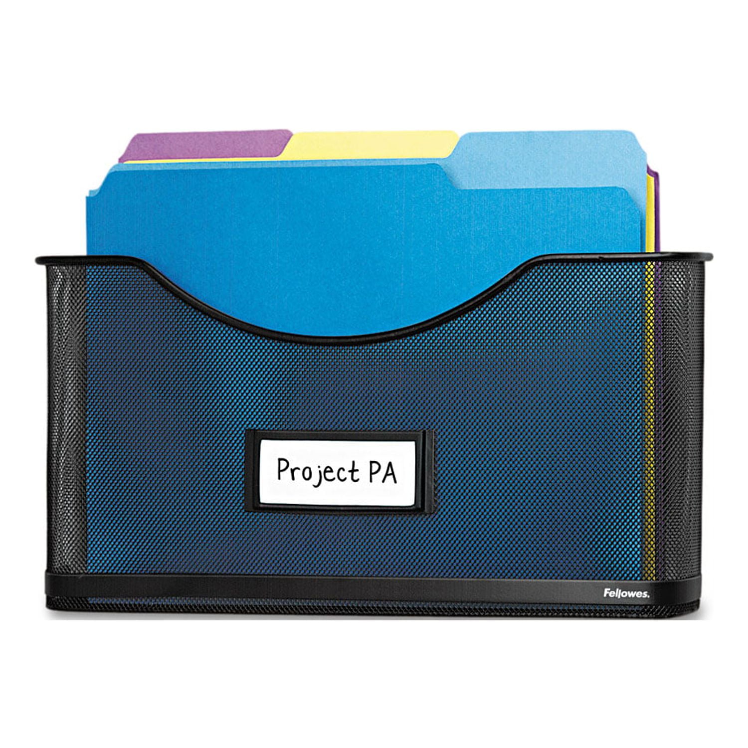 Fellowes, Mesh Partition Additions File Pocket, 1 Each, Black - Walmart.com