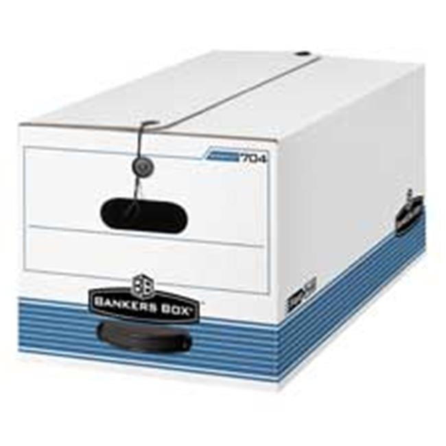 Fellowes Mfg. Co. FEL Stor-File Storage Boxes- Letter- 12in.x24in.x10in ...