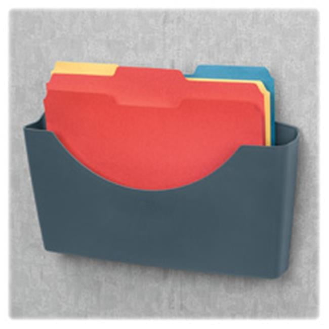 Fellowes Mfg. Co. File Pocket - Graphite - 14in.x2-.50in.x7-.75in ...