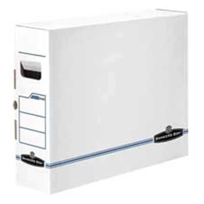 Fellowes Mfg. Co. X-Ray Storage Boxes - White-Blue - 5-.25in.x18-.75in ...