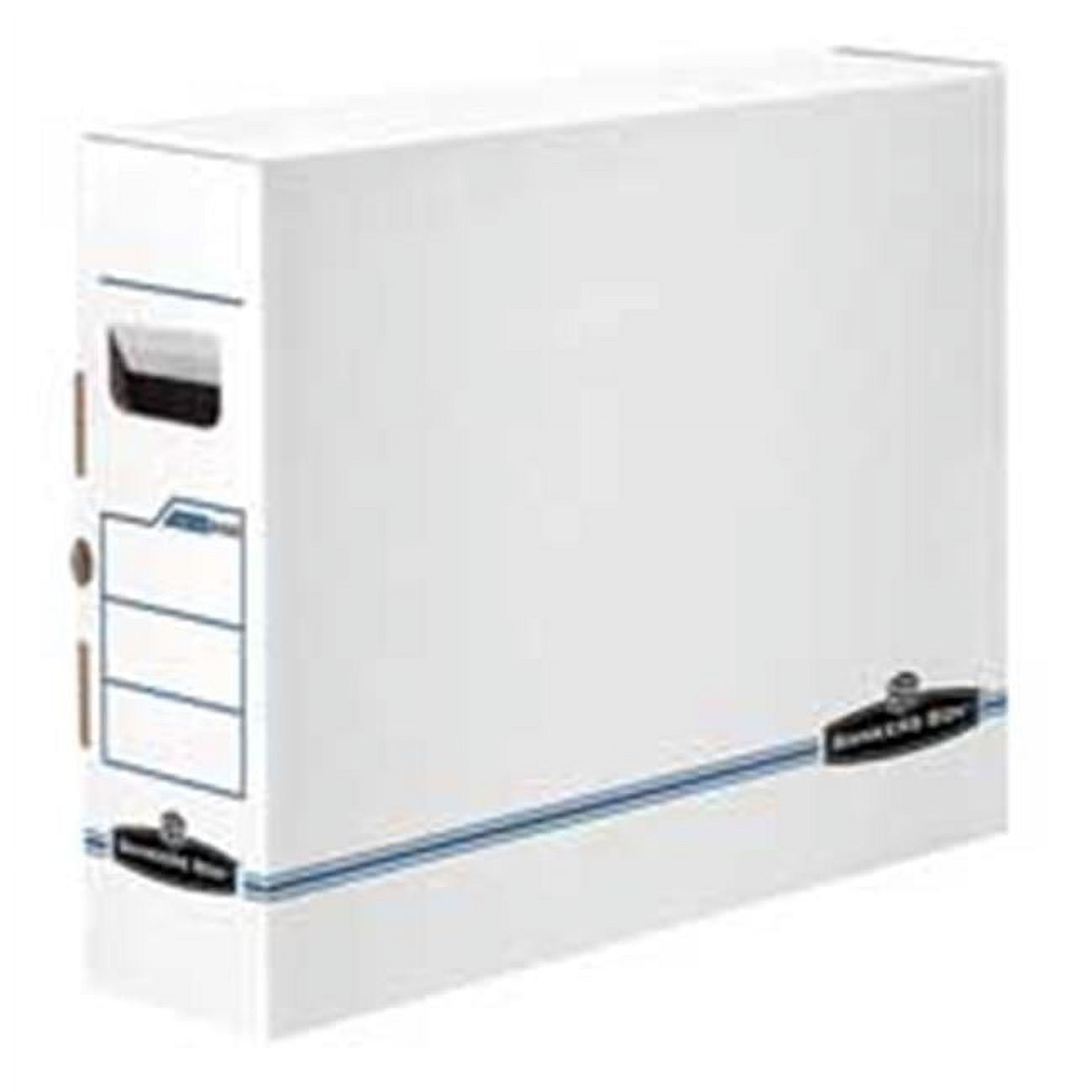 Fellowes Mfg. Co. X-Ray Storage Boxes - White-Blue - 5-.25in.x18-.75in ...