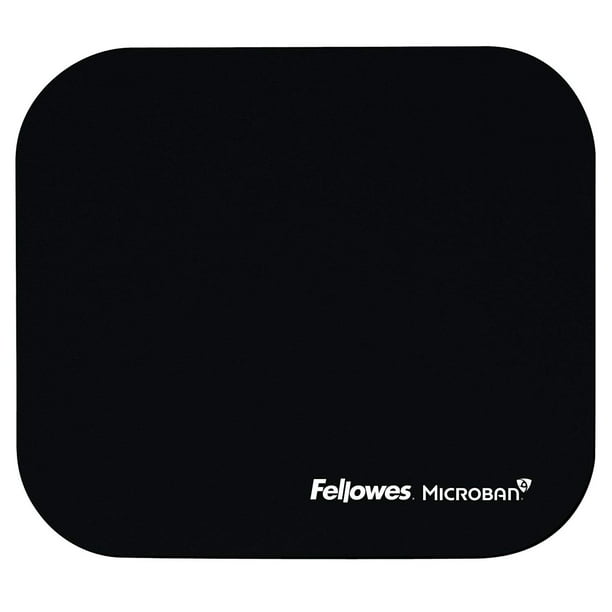 Fellowes Microban Mouse Pad - Black - Walmart Business Supplies