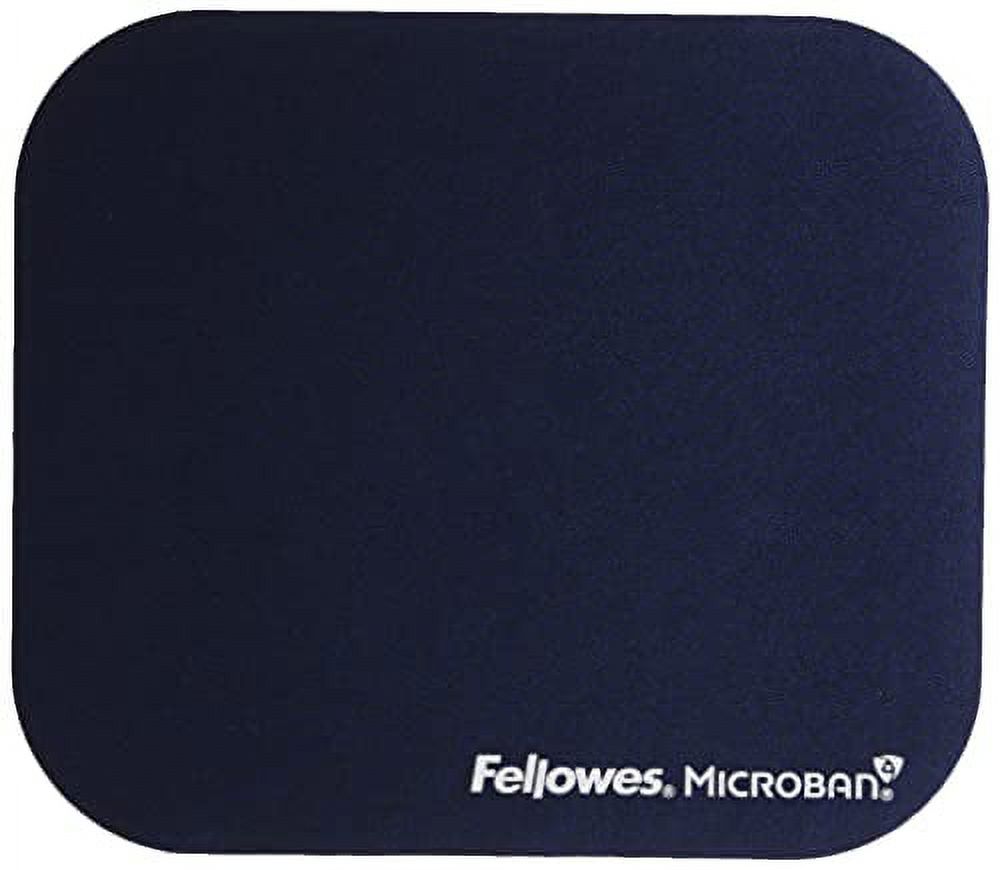 Fellowes Mouse Pad with Microban, Blue (5933801) - Walmart.com