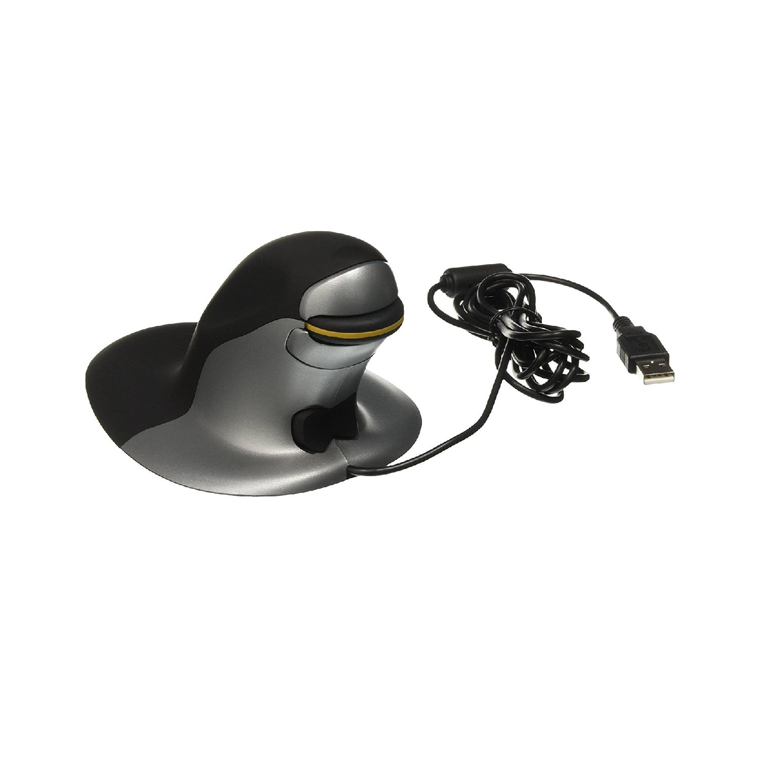 Fellowes 9894601 Penguin Ambidextrous Vertical Mouse (Wired) - Walmart.com