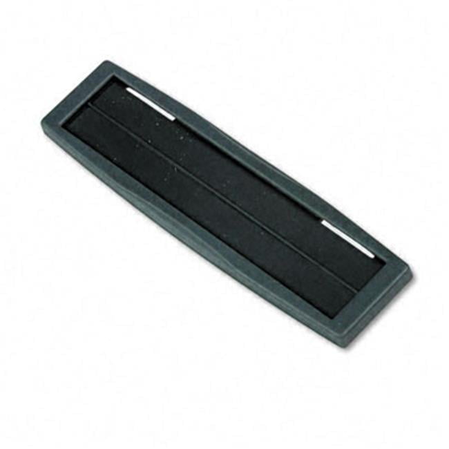 Fellowes Plastic Partition Additions Nameplate - Graphite - Walmart.com