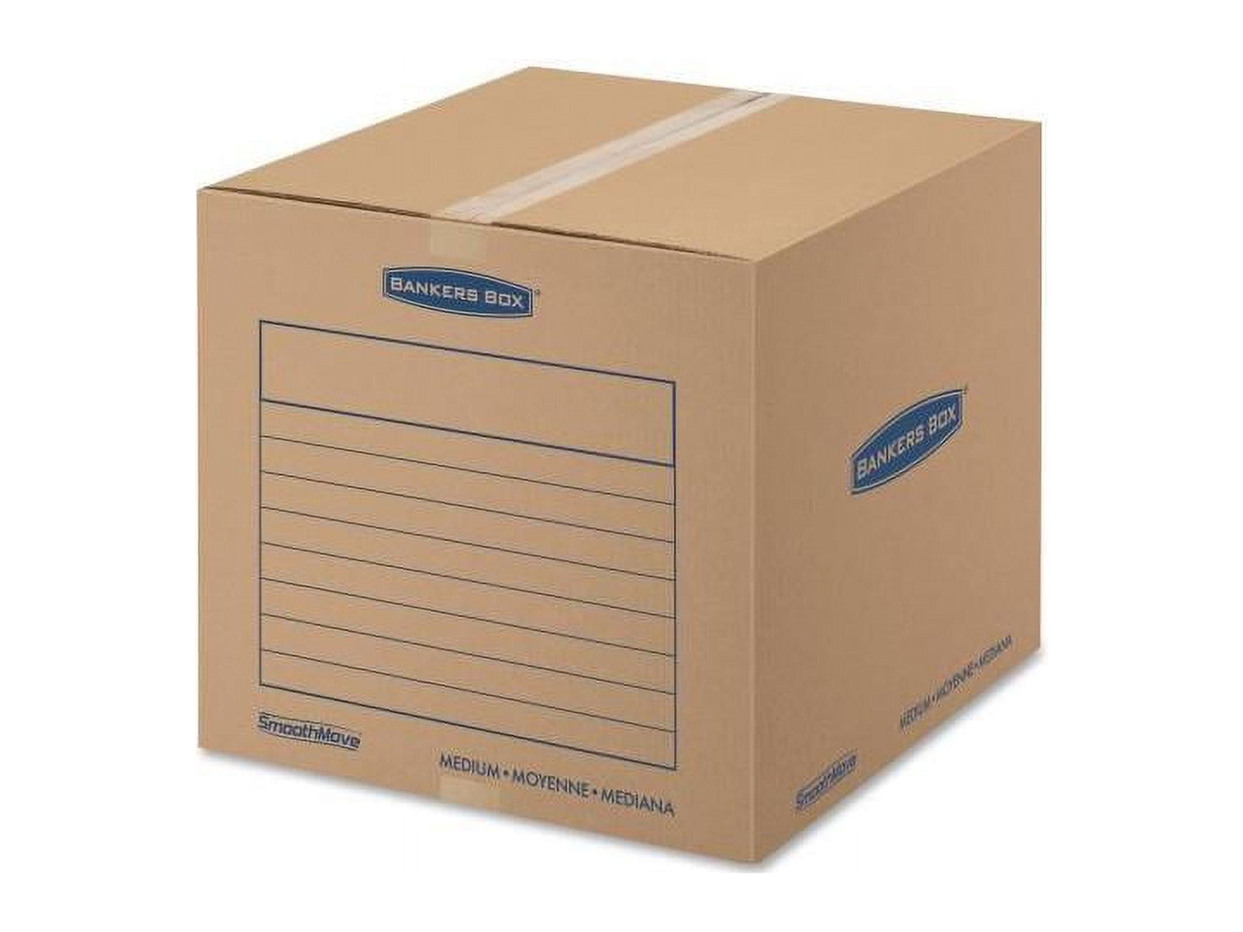 Free Shipping! Fellowes SmoothMove Basic Moving Boxes, Medium - Walmart ...