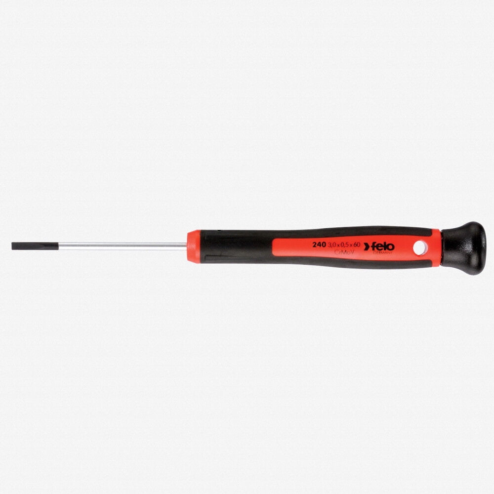 Felo 3 x 100mm Precision Slotted Screwdriver - Walmart.com