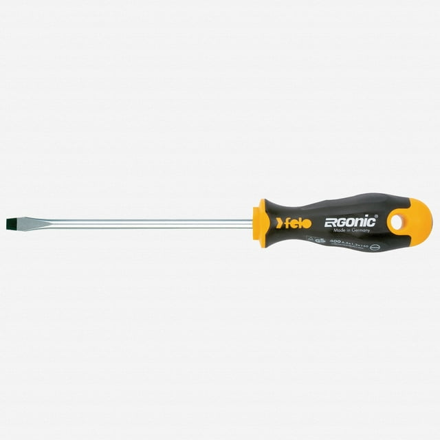 Felo Ergonic 4 x 100mm Slotted Screwdriver - Walmart.com