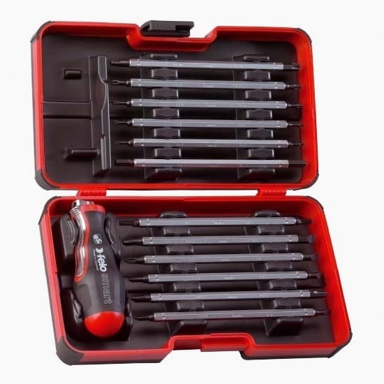 Felo Smart 13 Piece Blade Set - PH/PZ/Hex/Torx - Walmart.com
