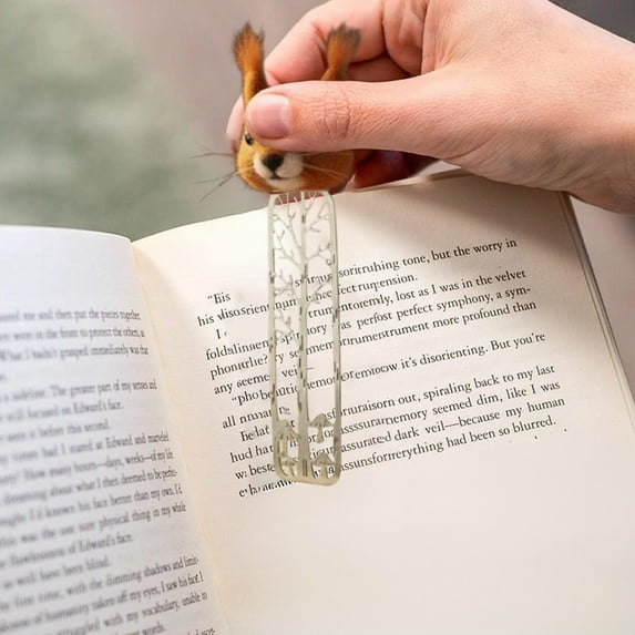 Felt Animal Bookmark 1Pc, Cute Forest Friend Fox Deer Bear Design ...