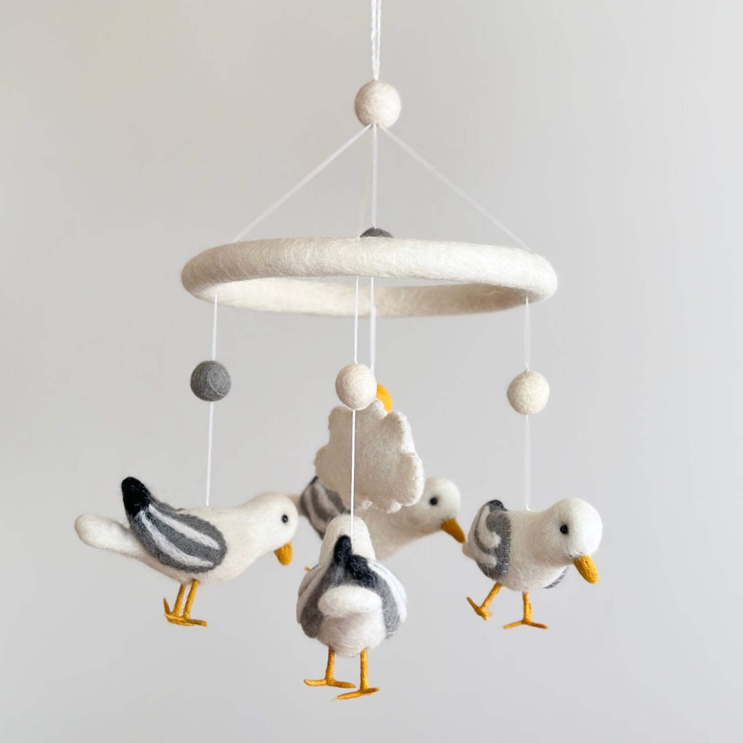 Felt Baby Mobile - Seagull - Walmart.com